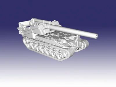 🪖 T92 HMC -3d model・Free STL File for 3D printing・Cults