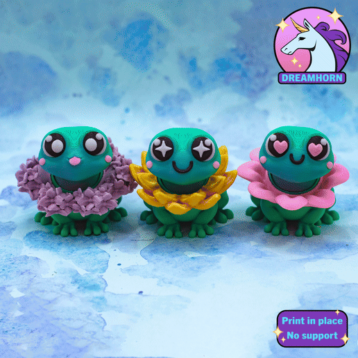 🐸 Clicker Frog Toy for Stress Relief・ 3D File for 3D printing・Cults