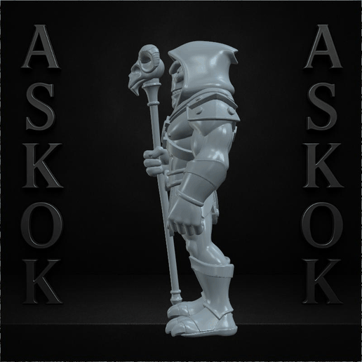 🗿 Skeletal Overlord - CA277・ STL File for 3D printing・Cults