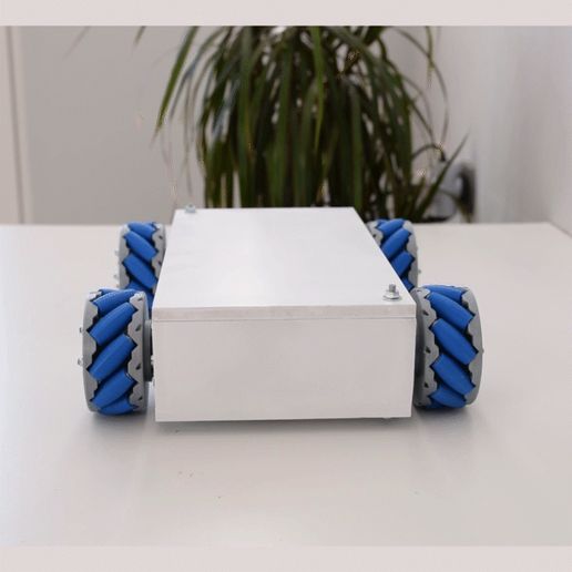 🤖 Mecanum Wheels - Robot Platform・ STEP File for ・Cults