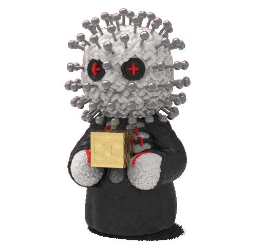 👾 Pinhead Voodoo - Hellraiser・ STL File for 3D printing・Cults