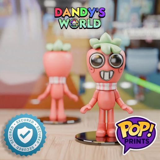 🗺️ Dandy’s World – Pack (4 Characters)・ STL File for 3D printing・Cults
