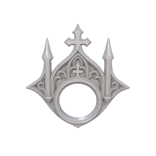 📚 Gothic Thumb Book Holder・Free STL File for 3D printing・Cults