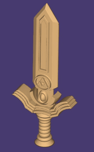 🗡️ Master Sword・Free STL File for 3D printing・Cults