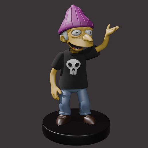 💯 JIMBO MR. BURNS - THE SIMPSONS - 3D figure Infinity/Disney style (100 ...