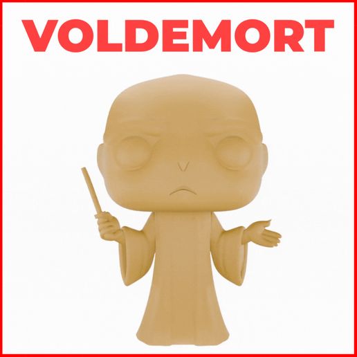 🪄 Voldemort funko pop Harry potter・ STL File for 3D printing・Cults