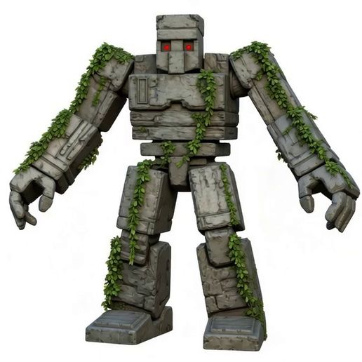 👹 GOLEM MOVIE MC・ STL File for 3D printing and Papercraft & Origami・Cults