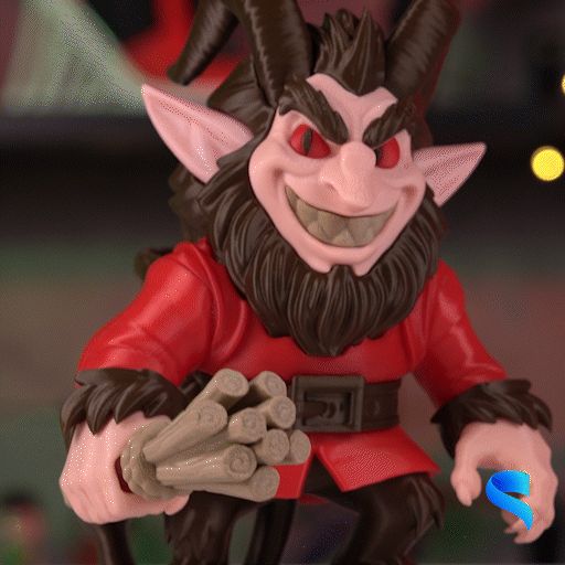 🎄 The Winter Beast・ 3D File for 3D printing・Cults