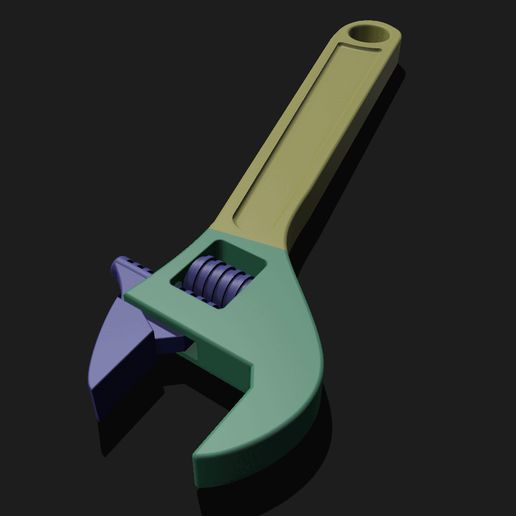 STL file Adjustable Wrench ( Melee-Prop ) 1/1 Scale 🔧 (3MF)・3D ...