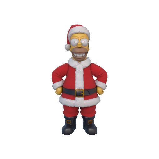 🎅 Homer Simpson: Santa Claus in Need of an Urgent 3D Donation!・ STL ...