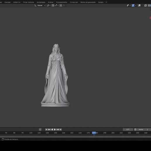 🎲 Lord of The Rings (Cate Blanchett) Galadriel・ STL File for 3D ...