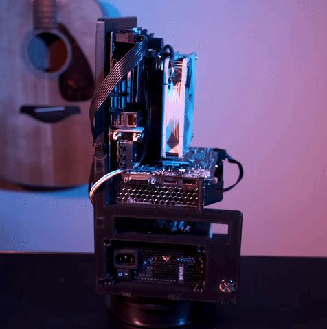 🖼️ 10.6L Mini-ITX Open Frame SFF PC Case・Free STL File for ・Cults