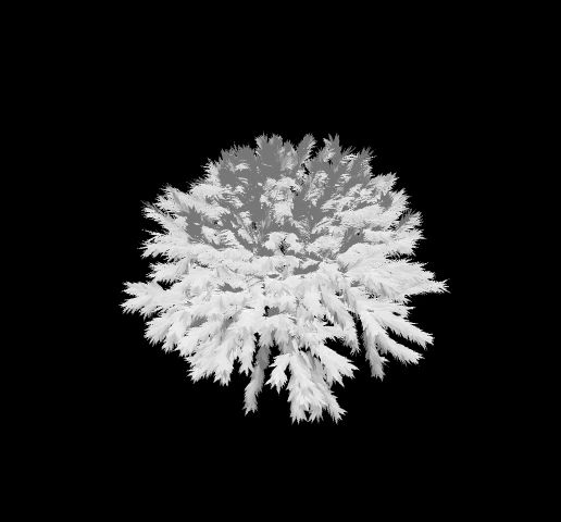 🌿 Stylized Bush Plant・ STL File for 3D printing・Cults