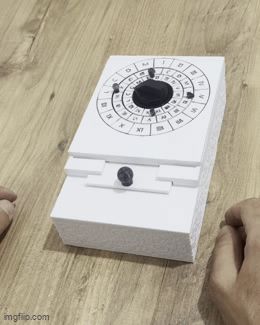 3D printed ENCRYPTED BOX • made with Ender 3 V2 Neo・Cults