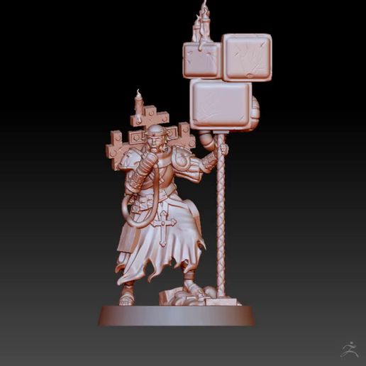 🪖 War Prophet variant pack 4 miniatures! + BUDGET・ STL File for 3D ...
