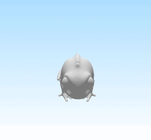 STL file CUTE CHAMALEON 🗿 ・3D printable model to download・Cults