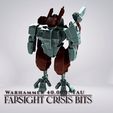🔨 Farsight style Bits for Crisis Armor・ STL File for ・Cults