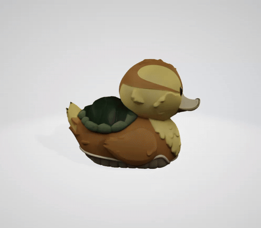 🐢 Turtle duck 3d model・ STL File for 3D printing・Cults