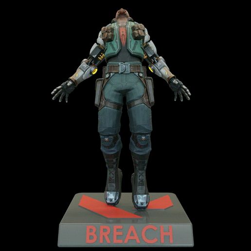 STL file Breach Revived(High Detailed) 👾 ・3D printer model to download ...