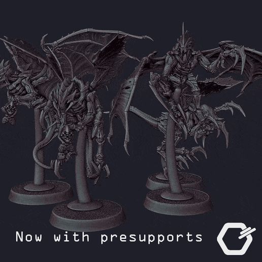 🦇 SBoD Goyle Pack・ 3D File for ・Cults