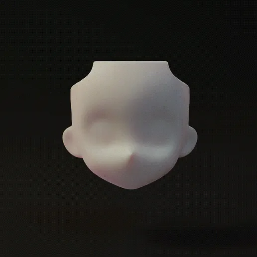 🦸 Nendoroid Custom faceplate for OB22・ STL File for 3D printing・Cults