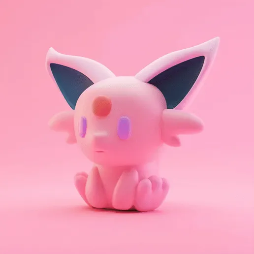 espeon white background