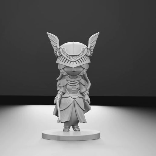 💍 Malenia – Elden Ring Fan Art Chibi Figure | 3D Printable STL Model ...