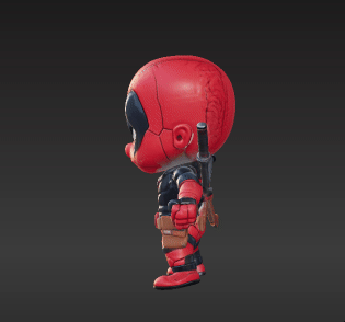 ⚔️ Chibi Merc com Espadas - Figura de Herói Estilizada STL・Arquivo STL ...