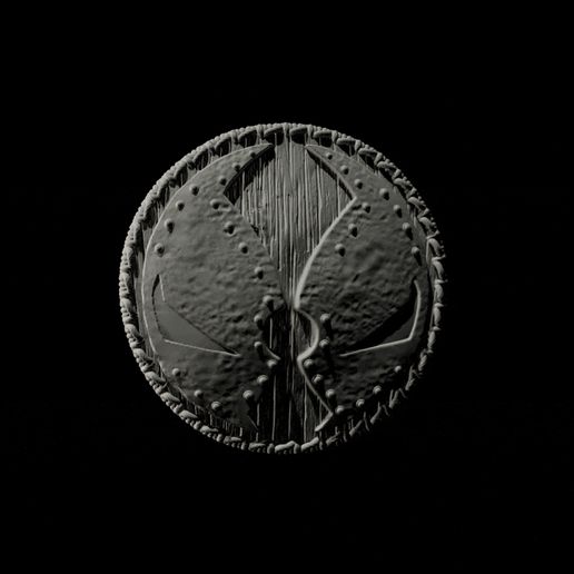 🛡️ MCFARLANE MEDIEVAL SPAWN SHIELD ACCESSORY・ STL File for 3D printing ...