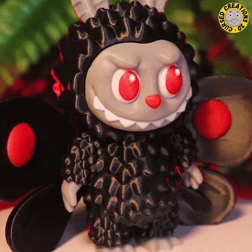 🦋 Mothbubu - Labubu x Mothman・ STL File for 3D printing・Cults