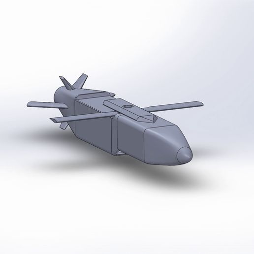 🦸 MBDA Storm Shadow Shadow cruise missile 1/18 scale・ STL File for 3D ...