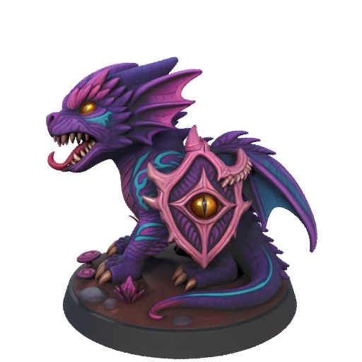 👽 Alien Beast with Spiked Tail – Fantasy & Sci-Fi Creature | 3D ...