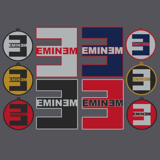 eminem logo backwards e