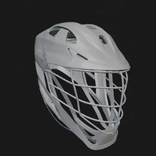 Файл STL Lacrosse Helmet - 3D STL Printable 🥍 ・Модель 3D-принтера для ...
