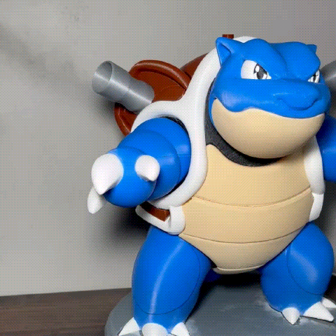 🐉 Blastoise Humidifier・ 3MF File for 3D printing・Cults