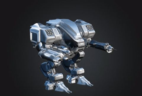 3D file DBX Metal Mech Warrior Stl Obj Glb for 3D Printer 🖨️ ・3D ...