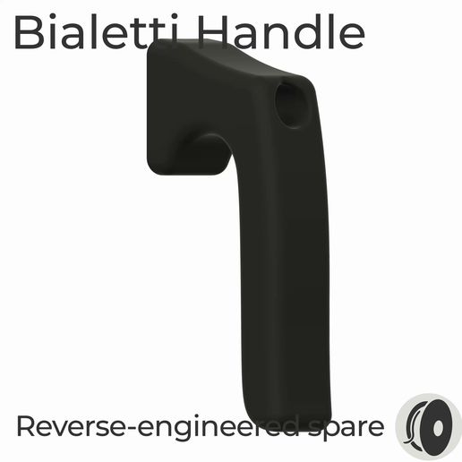 🪴 Bialetti Moka Pot Handle Replacement・Free STL File for 3D printing・Cults