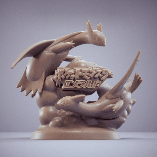 Latias & Latios - Pokemon Emerald Figurine - Cults3D 3D Model | 3Drop