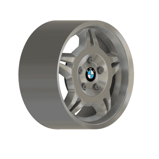 🚗 BMW Style 24 Wheels for scale model・ STL File for ・Cults