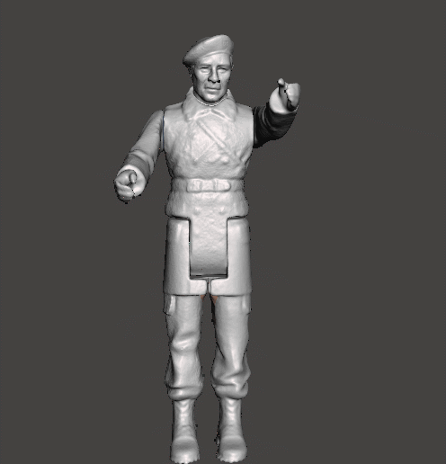 🎲 ACTION FIGURE RAMBO COLONEL TRAUTMAN KENNER STYLE 3.75 POSABLE ...