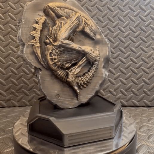 👽 Romulus Fossil Alien Cryptobiosis Big Chap・ STL File for 3D printing ...