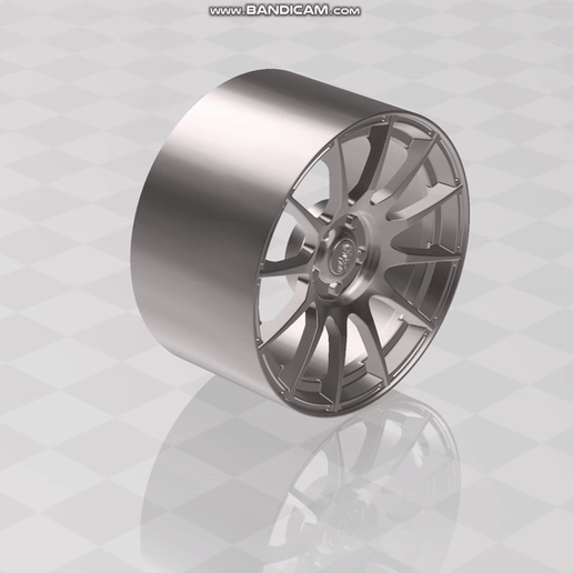 STL file Protrack wheels for scale model 1/18 1/24 etc. 🚗 ・3D printer ...
