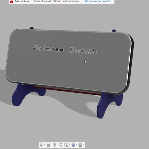 🎲 Nintendo Switch Stand・ STL File for 3D printing・Cults