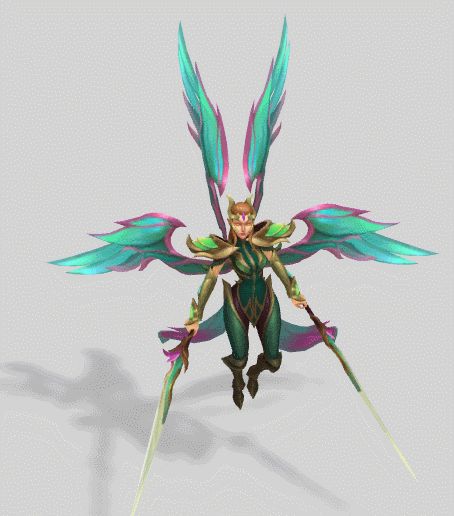 STL file Viridian Kayle League of Legends 3D print model 🎲 ・3D print ...