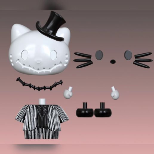 🎄 Nightmare before Kitty - nightmare before Christmas hello kitty ...