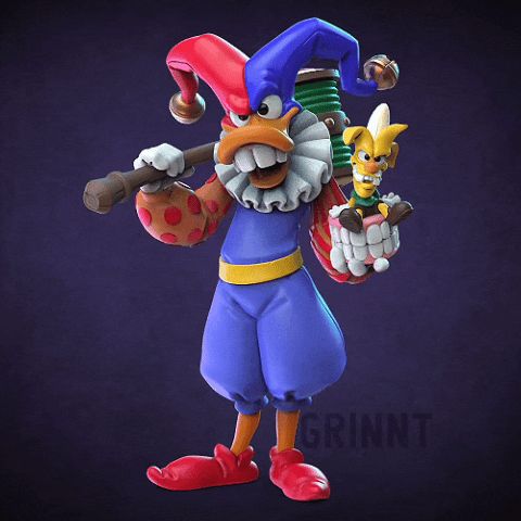 🍌 Quackerjack and Mr. Banana Brain・ STL File for 3D printing・Cults