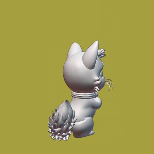 🐱 Cute Stylized Cat - STL Printable・ STL File for 3D printing・Cults