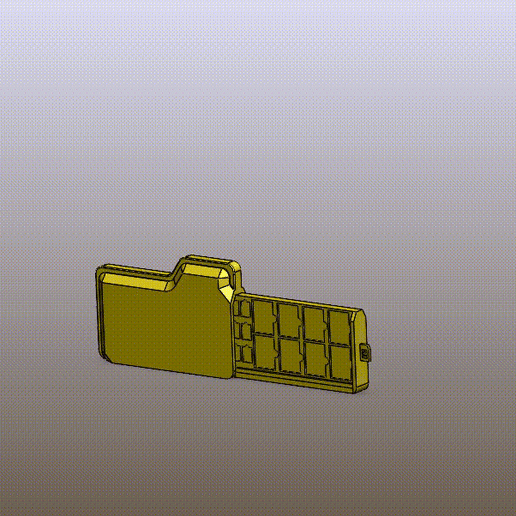 STL file Storage for sd card and micro sd 📁 ・3D printing idea to ...