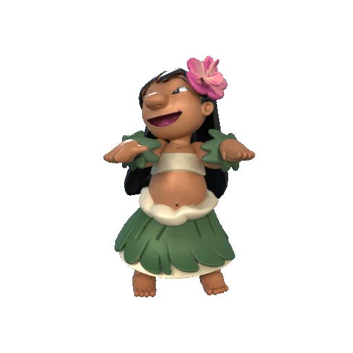 🕺 Lilo hula dance・ STL File for 3D printing・Cults