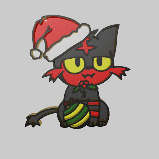 Free STL file CHRISTMAS TREE ORNAMENT - POKÉMON FLAMIAOU - Generation 7 ...